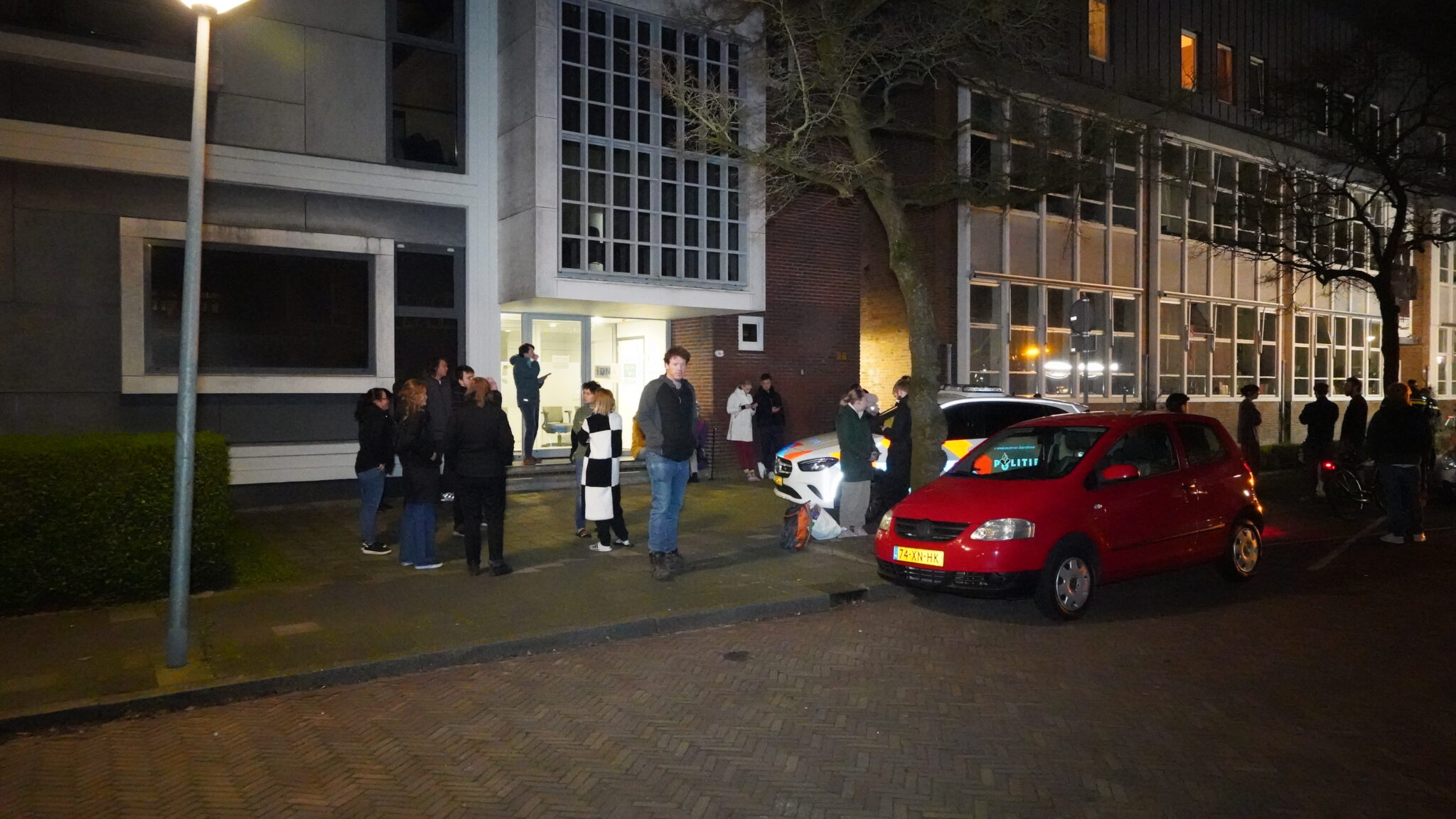 Ontruiming na melding van meting pand Enno Dirk Wiersmastraat ...